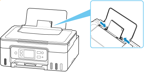 Canon : Inkjet 설명서 : G3090 series : 포토 용지/보통 용지 로드하기